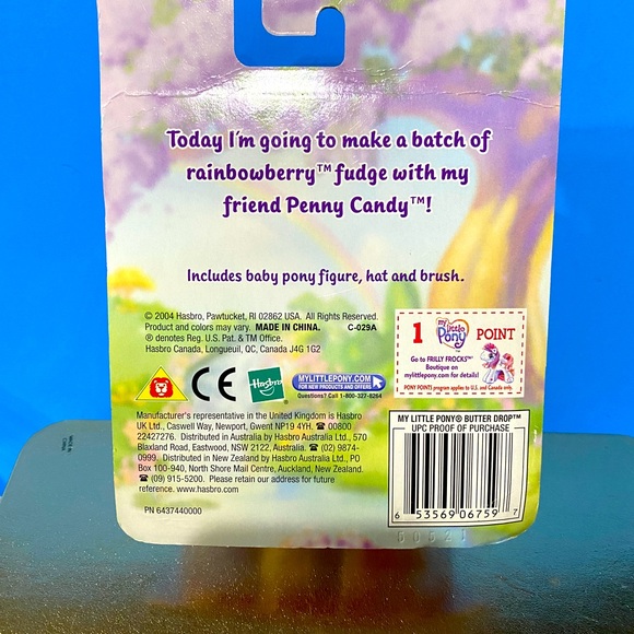 My Little Pony | Toys | My Little Pony G3 Nwt Vtg 204 Baby Butter Drop ...